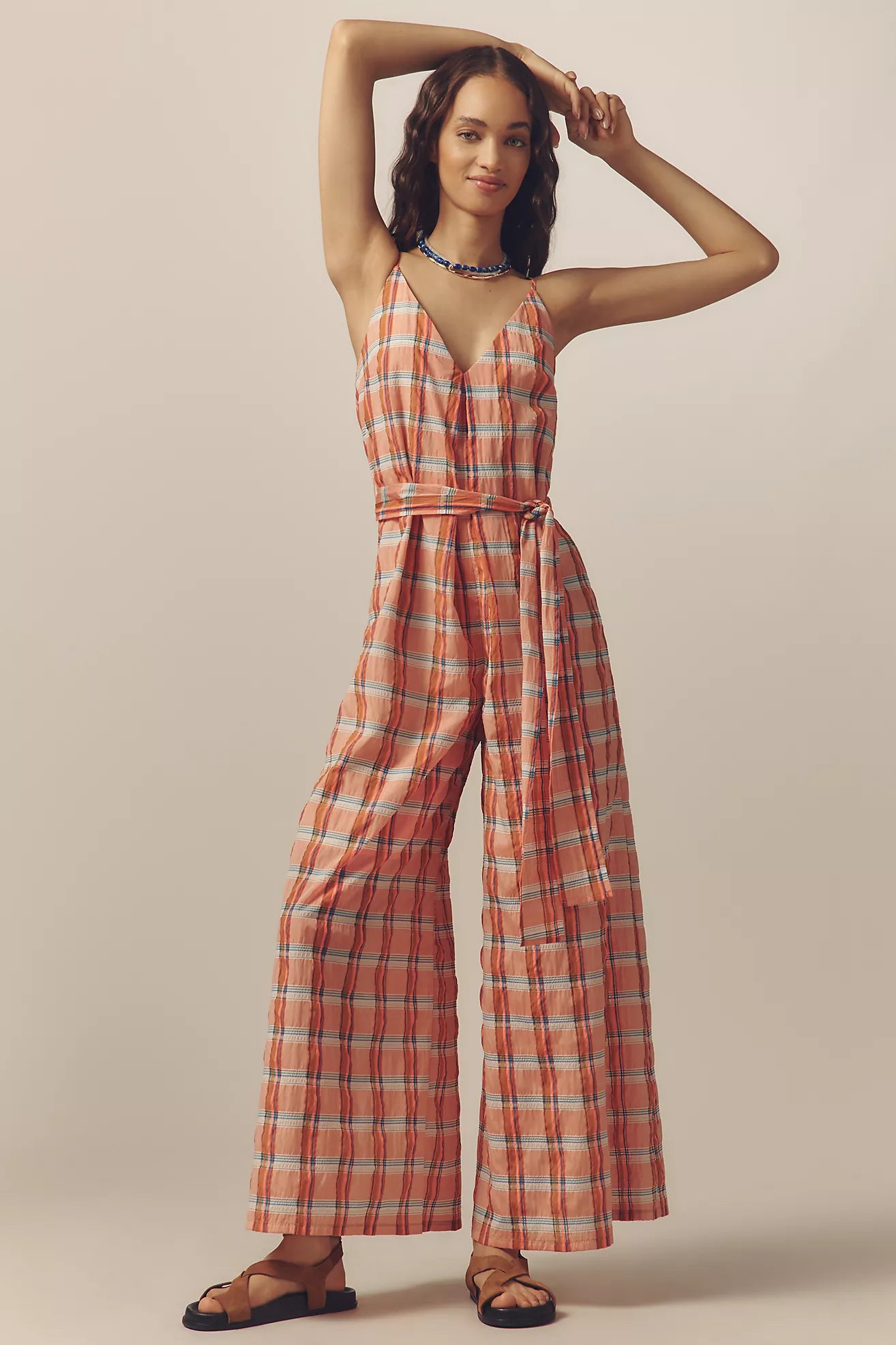 Corey Lynn Calter V-Neck Waistless Jumpsuit – katie + hubbell