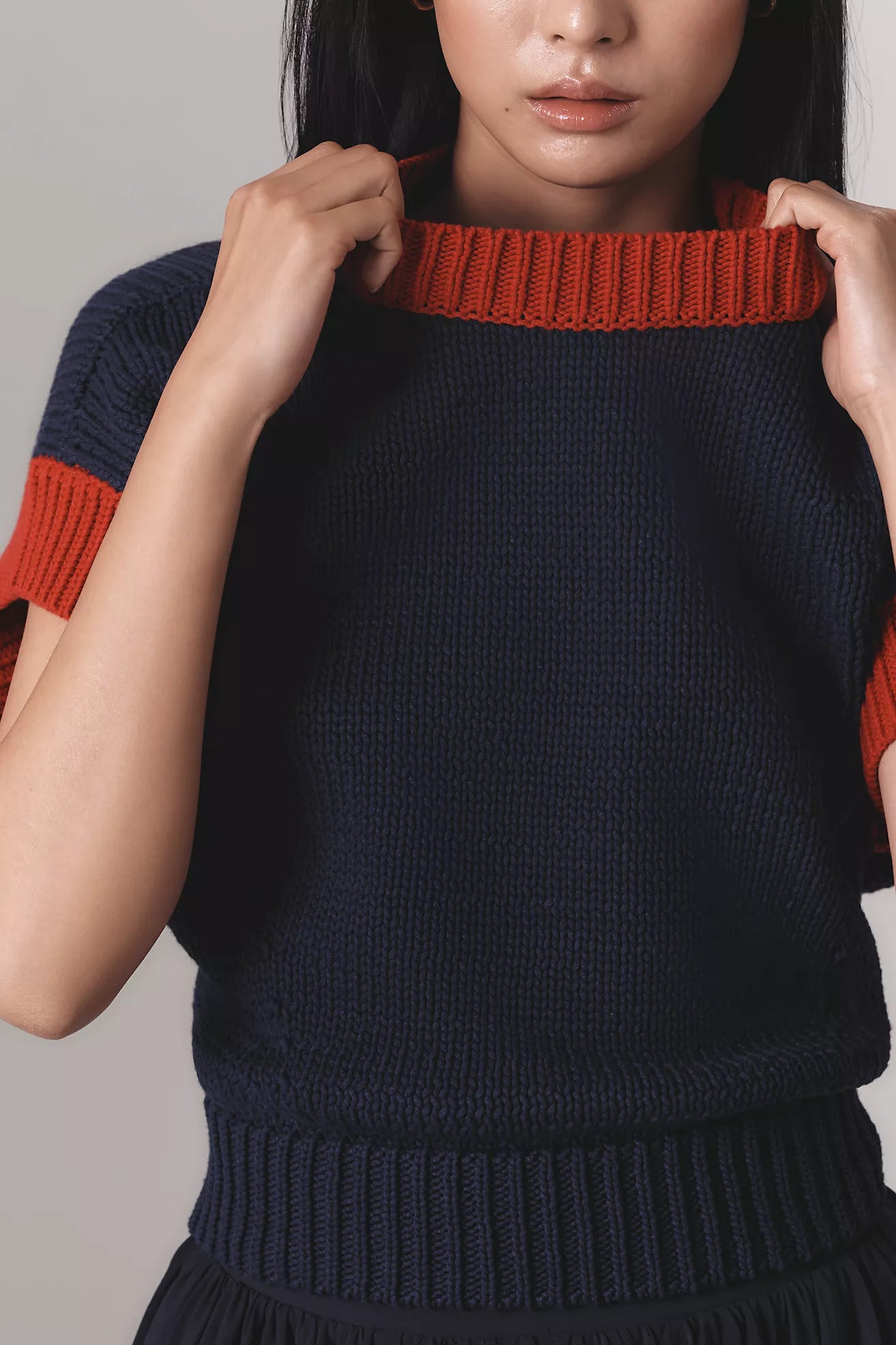 The Pippa Crew-Neck Sweater by Maeve: Cap-Sleeve Edition – katie + hubbell